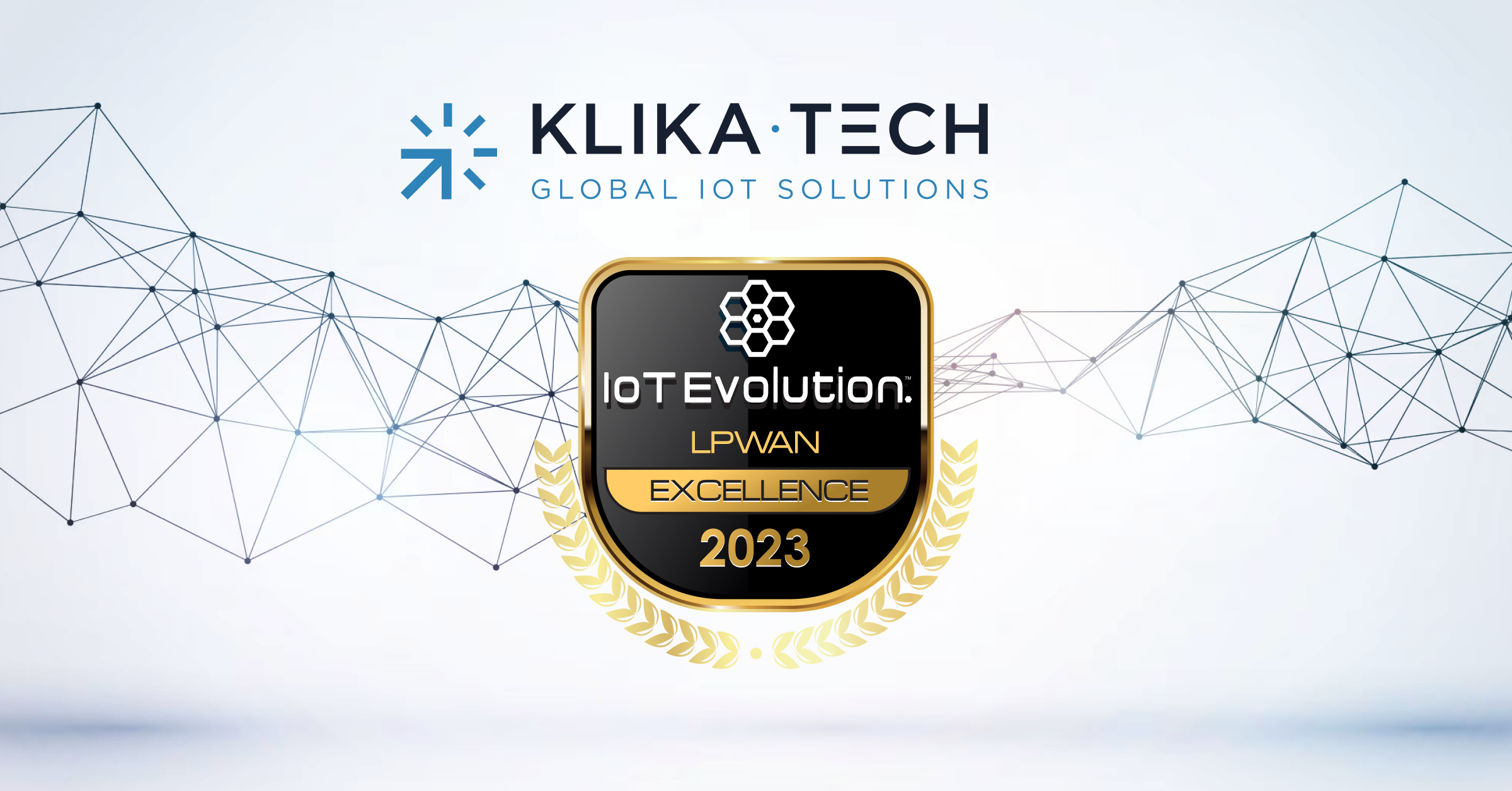 Klika Tech Wins Iot Evolution Lpwan Excellence Award 2023 | News ...